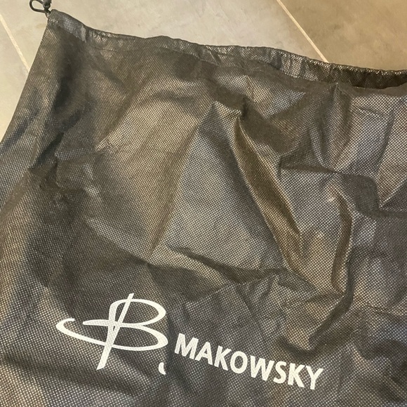 b. makowsky | Bags | Nwt B Makowsky Camille Shopper Bag In Brandy ...